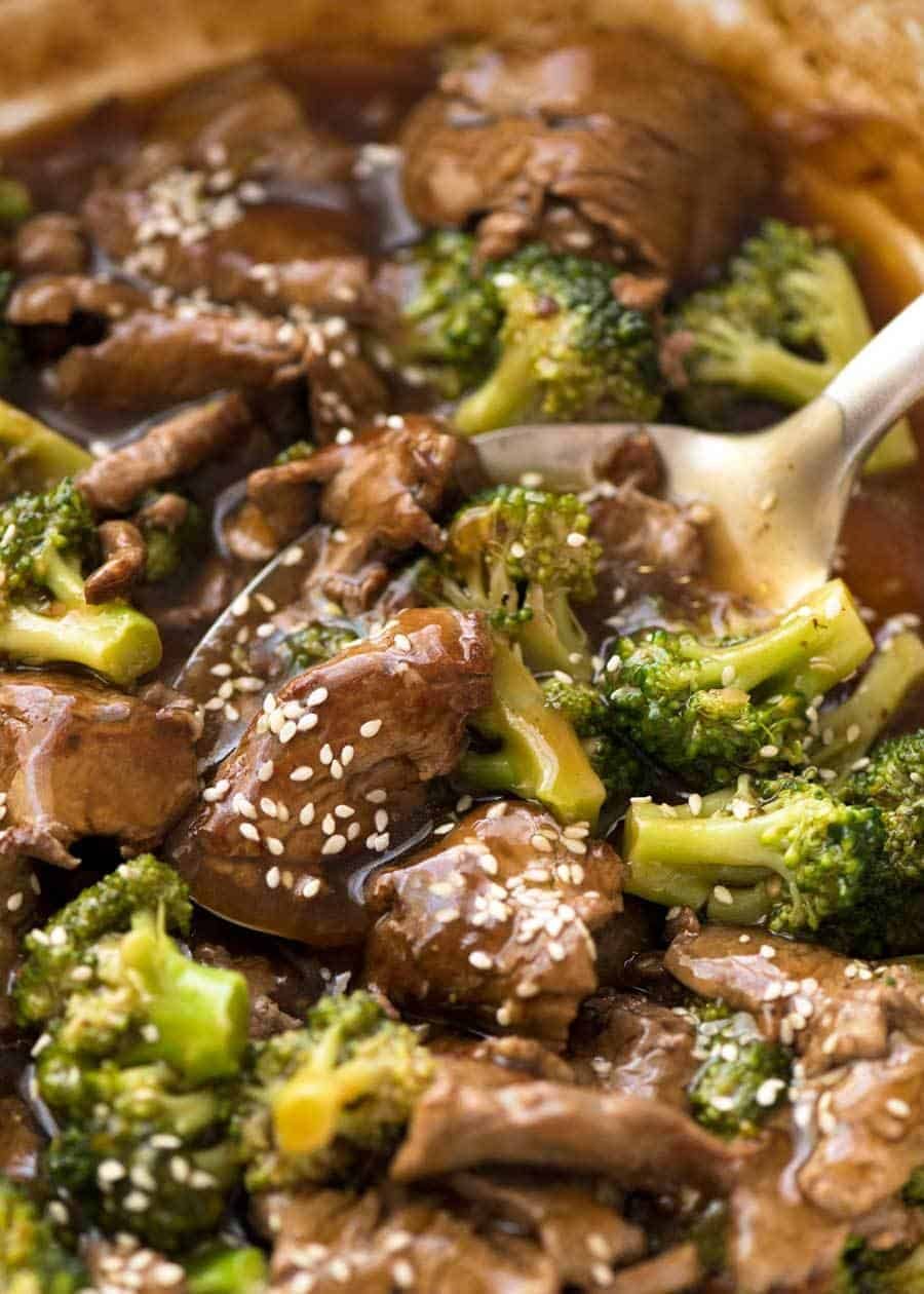 Tenderise beef for stir fries (Velveting Beef) - RecipeTin Eats