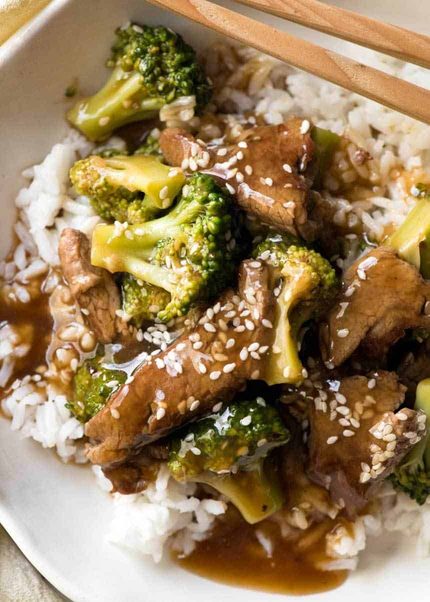 Tenderise beef for stir fries (Velveting Beef) - RecipeTin Eats