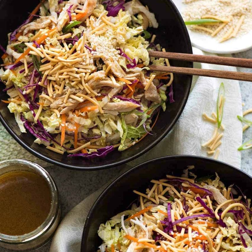 Asian Slaw - healthy, crunchy Asian Cabbage Salad - RecipeTin Eats