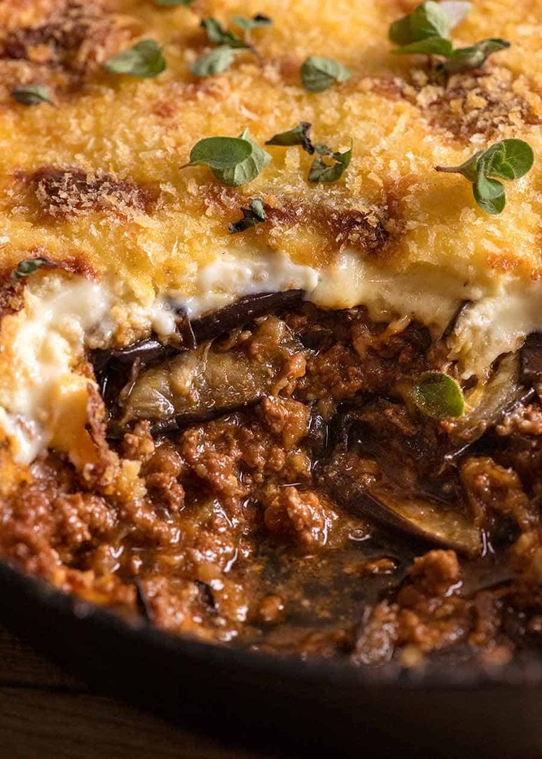 Moussaka (Greek Beef and Eggplant Lasagna) - RecipeTin Eats