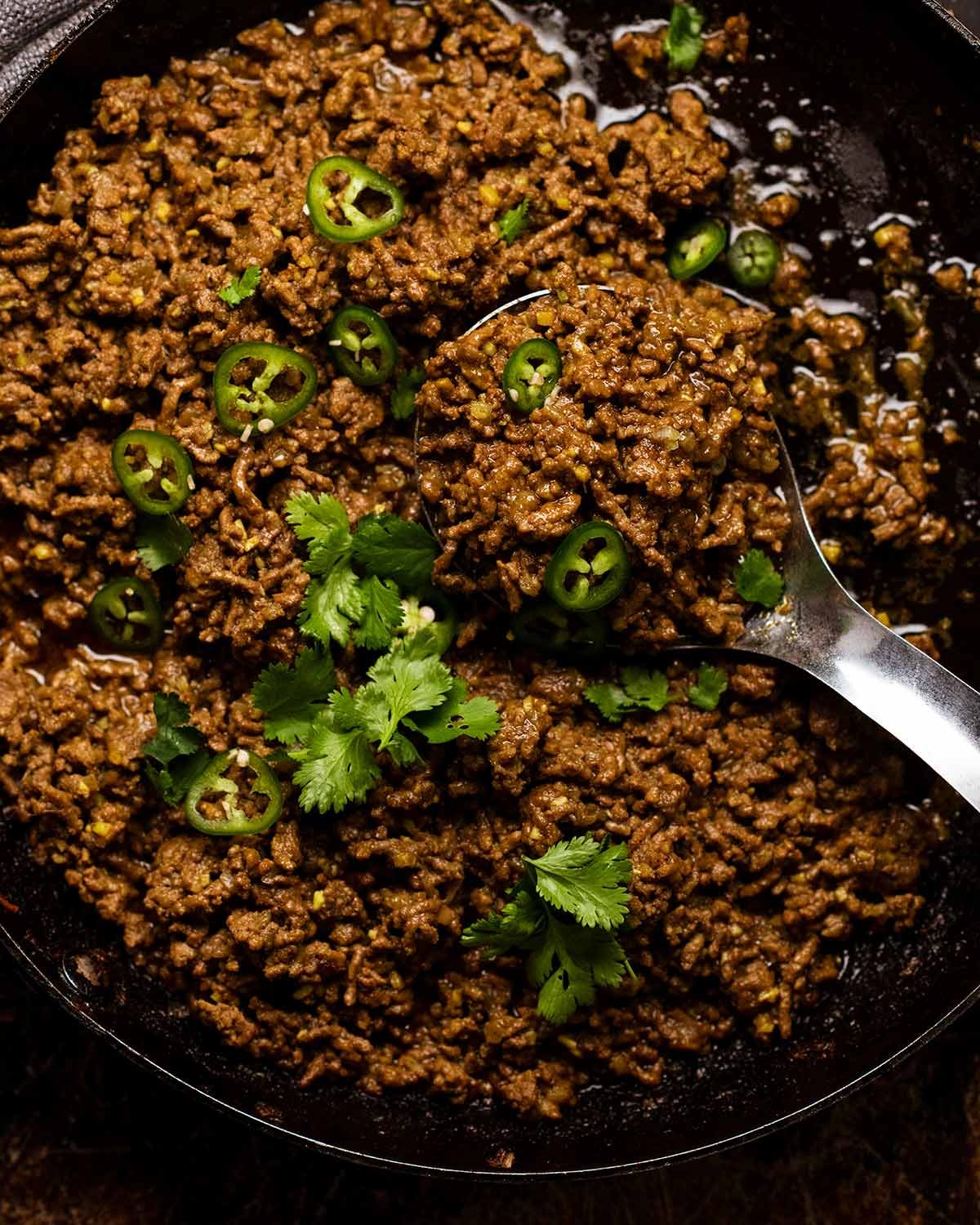 Qeema - Easy Indian Curried Beef Mince - RecipeTin Eats
