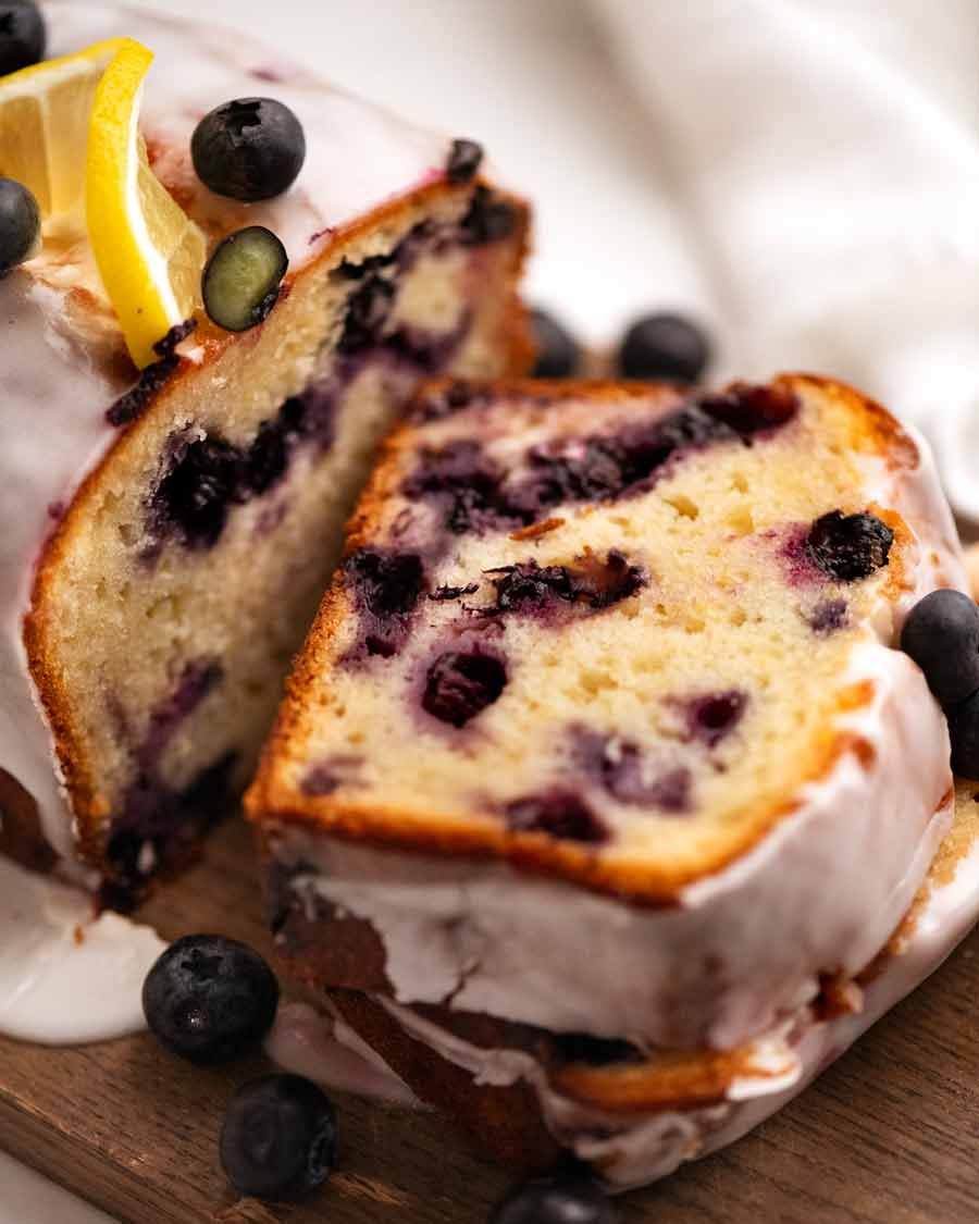 Blueberry Bread Loaf - RecipeTin Eats