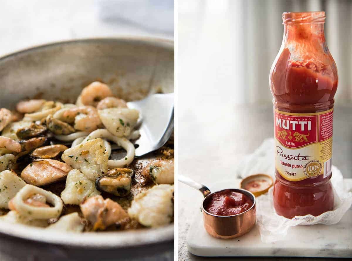 Seafood Spaghetti Marinara - RecipeTin Eats