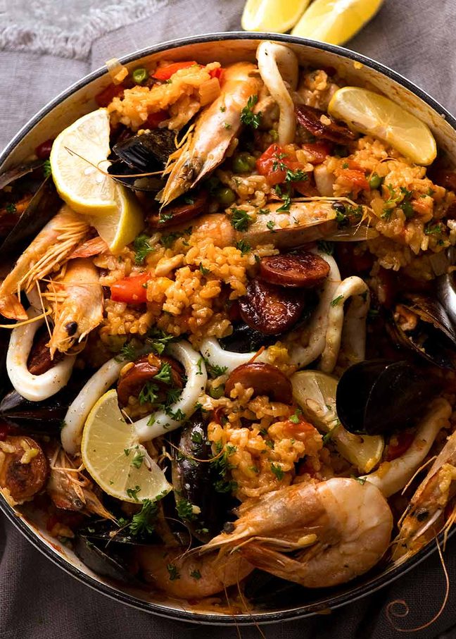 Spanish Paella - RecipeTin Eats