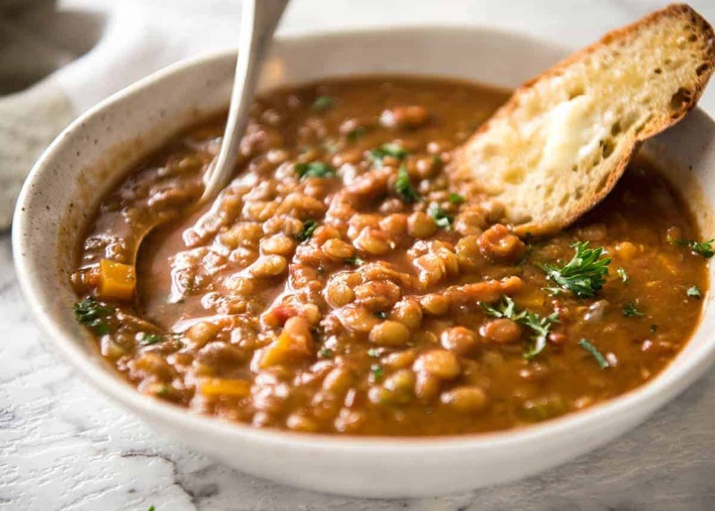 Lentil Soup (seriously amazing!) - RecipeTin Eats