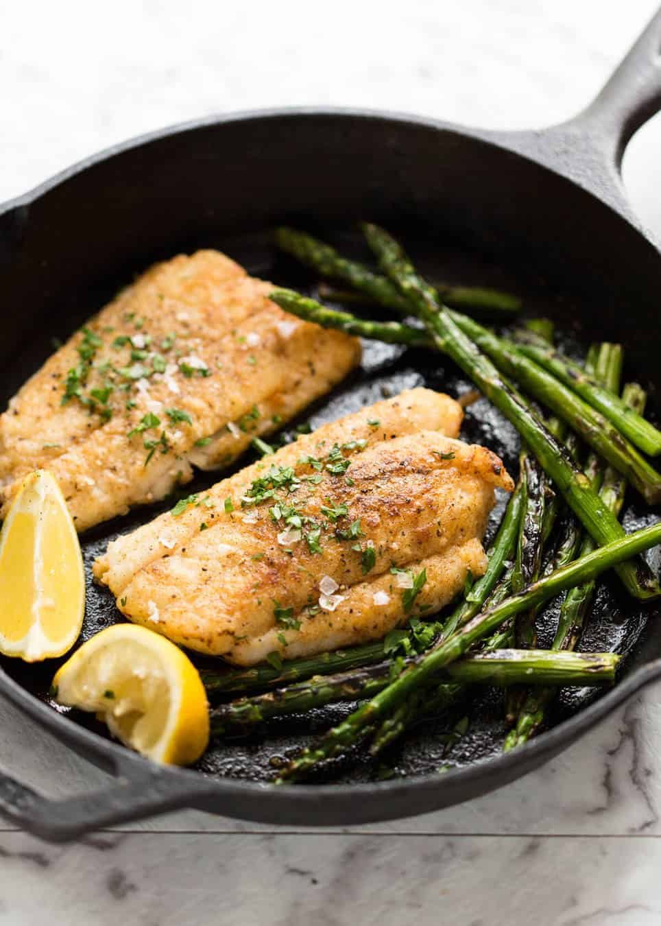 Crispy Pan Fried Fish - RecipeTin Eats