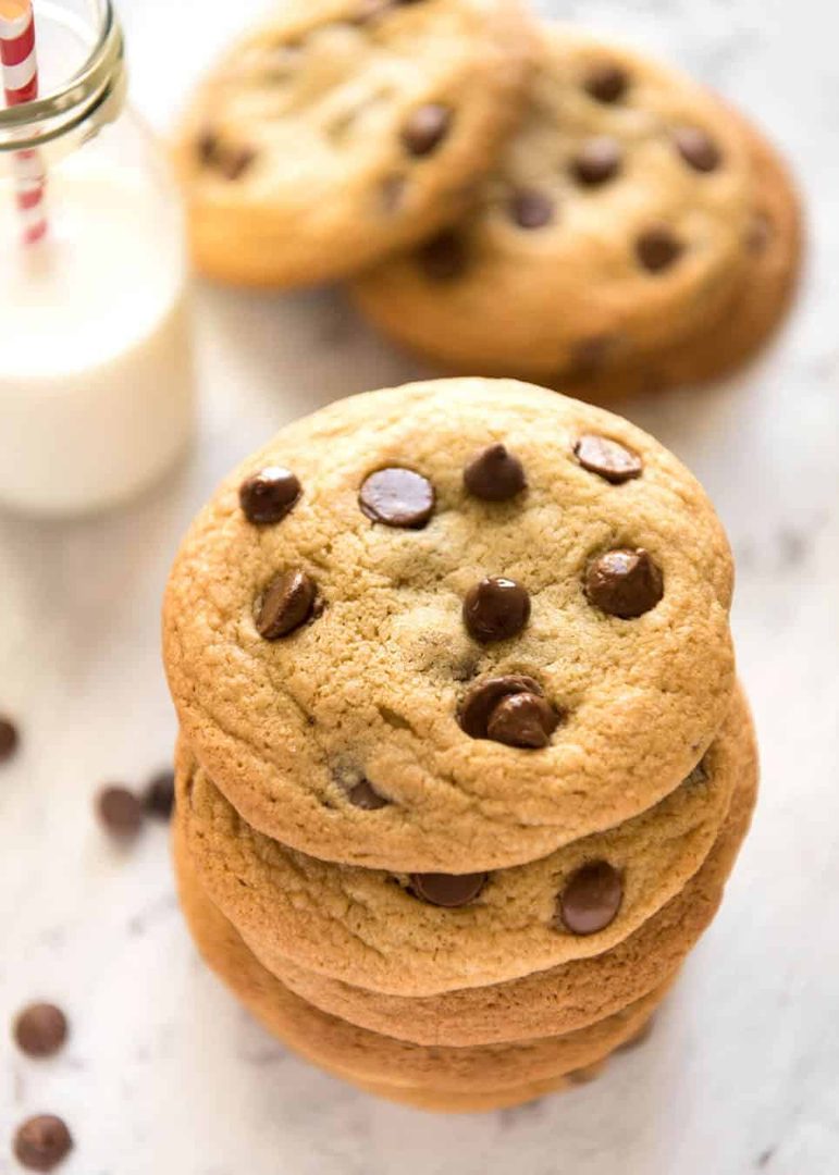 My easiest Chocolate Chip Cookies (Soft!) - RecipeTin Eats