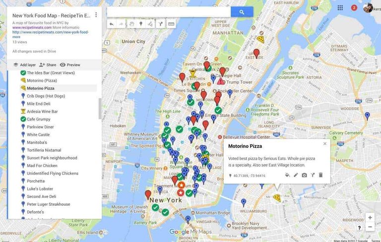 New York Food Map (Use It on the go!) - RecipeTin Eats