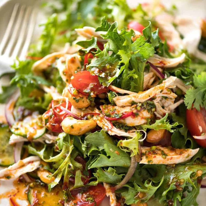 Asian Slaw - healthy, crunchy Asian Cabbage Salad - RecipeTin Eats