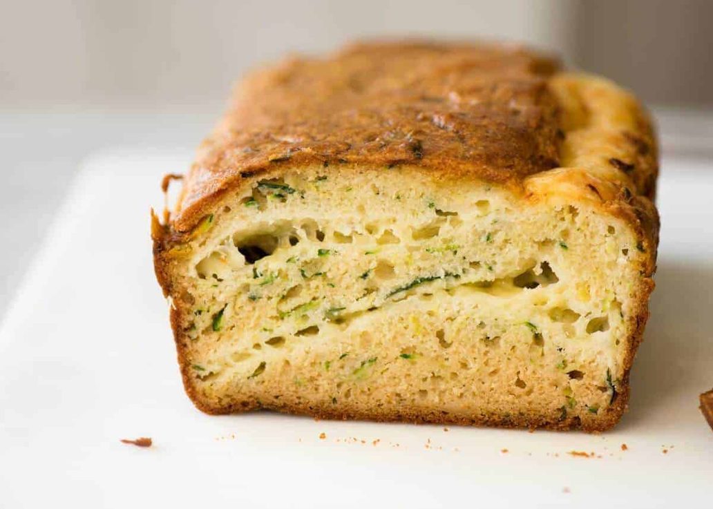 Cheesy Zucchini Bread (No Yeast) - RecipeTin Eats