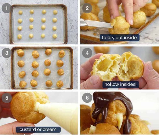 Profiteroles - RecipeTin Eats