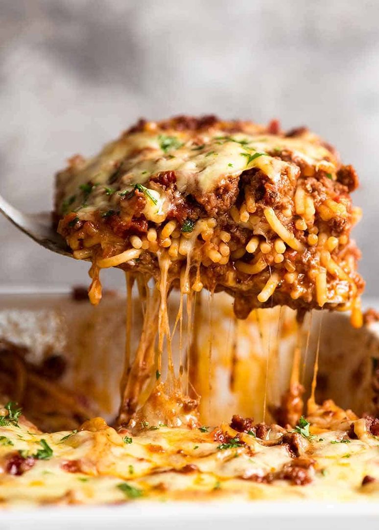 Baked Spaghetti (Epic!) - RecipeTin Eats