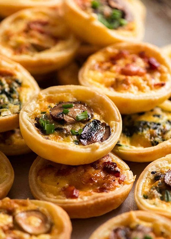 Mini Quiche - 4 ways! - RecipeTin Eats