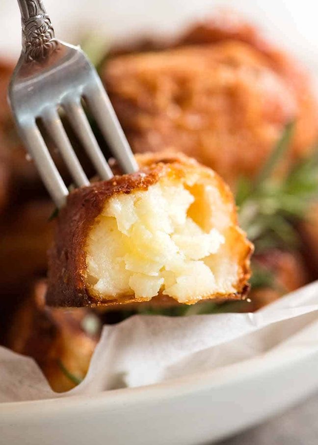 Duck Fat Potatoes - Crispiest, Best Roast Potatoes EVER! - RecipeTin Eats