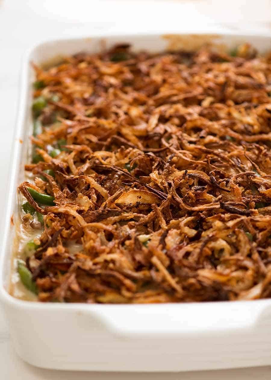 Green Bean Casserole perfection! - RecipeTin Eats