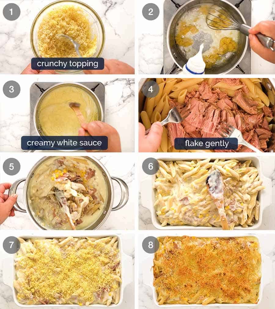 Tuna Mornay (Tuna Casserole Pasta Bake) - RecipeTin Eats