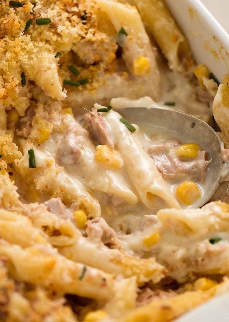 Tuna Mornay (Tuna Casserole Pasta Bake) - RecipeTin Eats