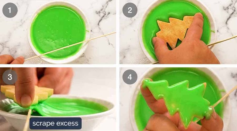 Icing for Biscuits (Royal Icing) - RecipeTin Eats