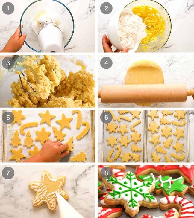 Christmas Cookies! (Vanilla Biscuits/Sugar Cookies) - RecipeTin Eats