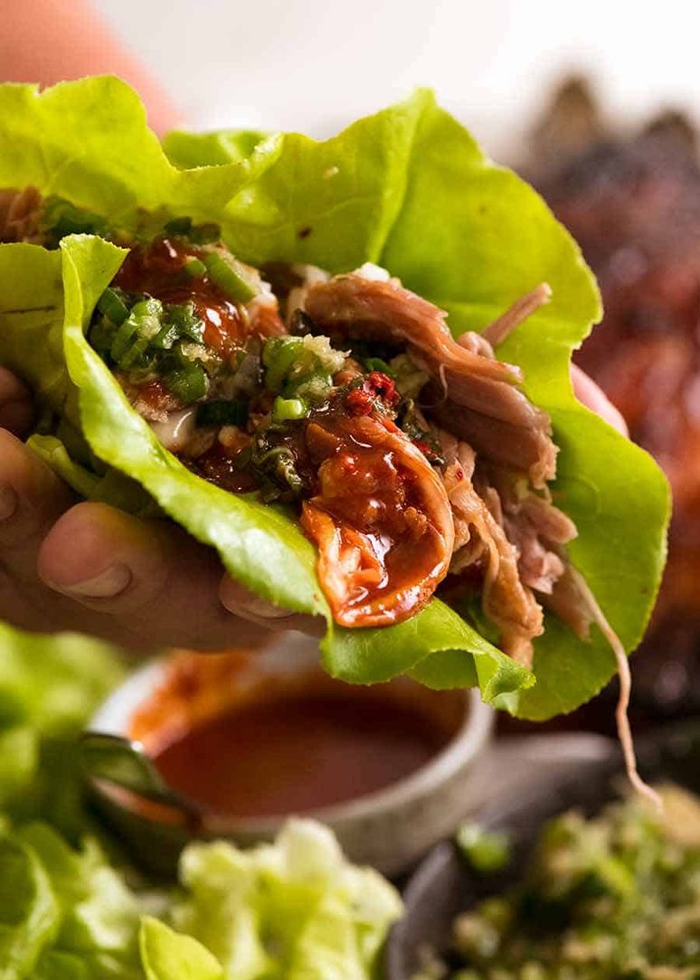 Momofuku Bossam - Korean Slow Cooked Pork Roast - RecipeTin Eats