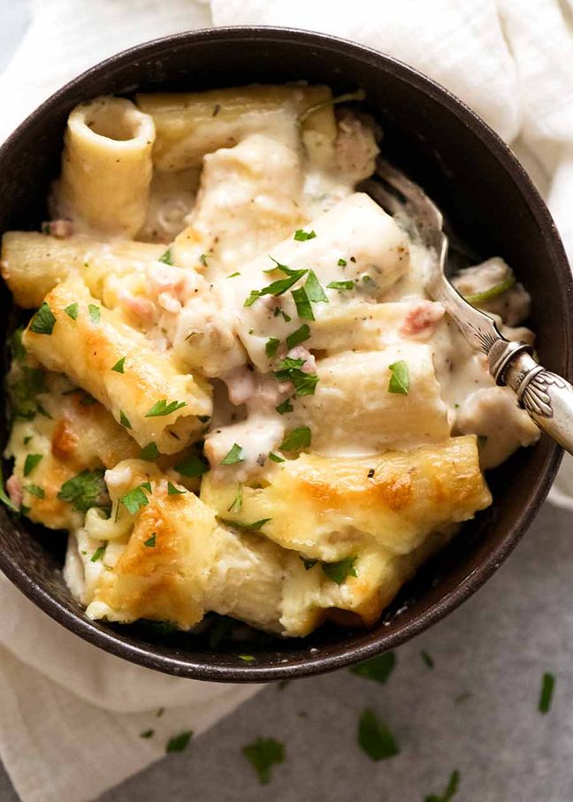 Creamy Pasta Bake "formula" - make with anything! - RecipeTin Eats