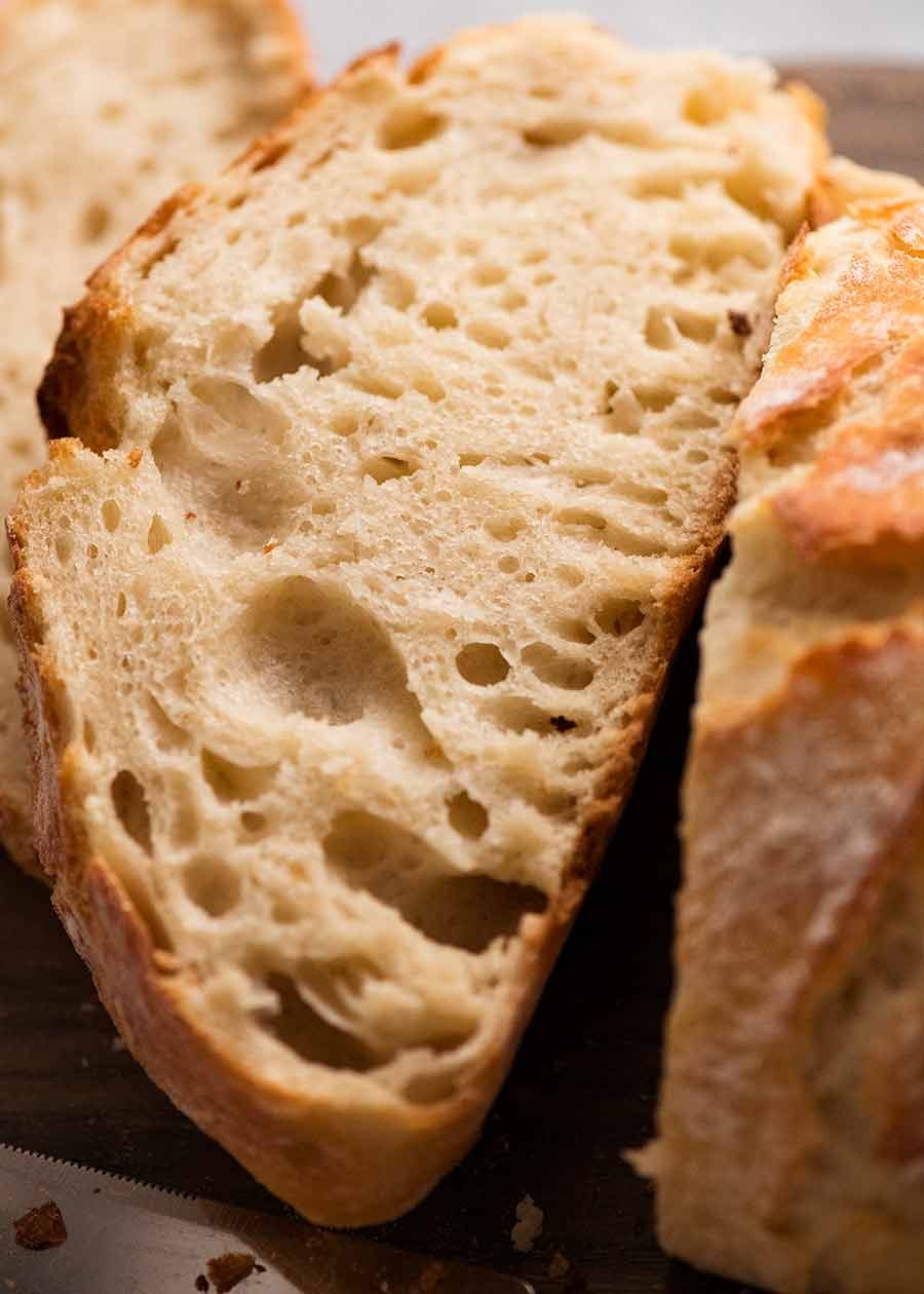 World S Easiest Yeast Bread Recipe Artisan No Knead Crusty Bread