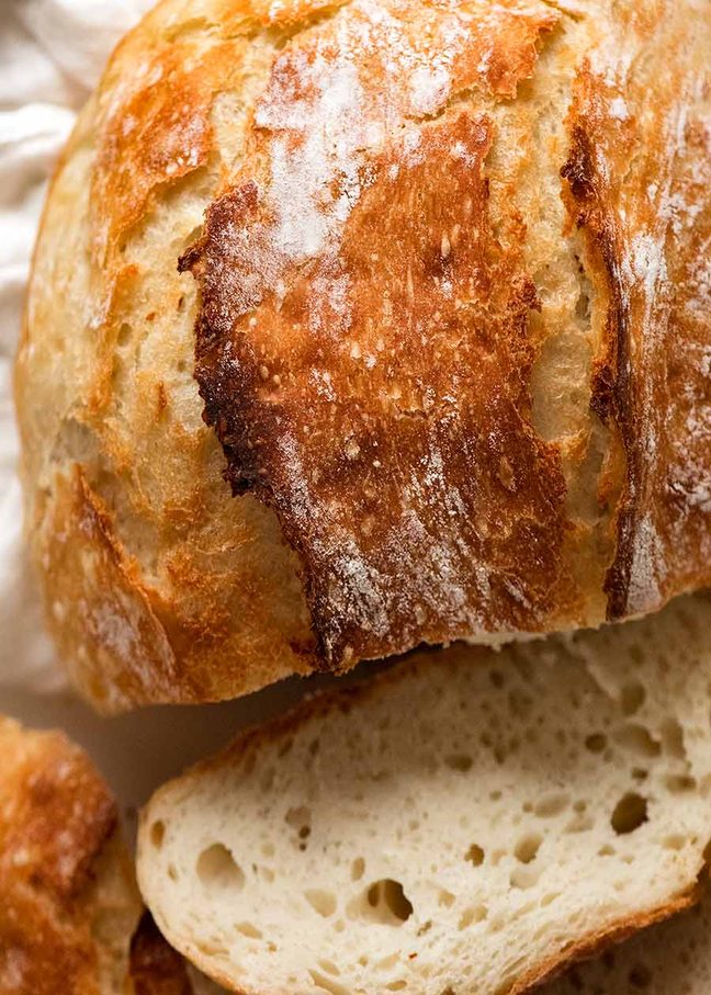 World's Easiest Yeast Bread recipe - Artisan, NO KNEAD crusty bread ...
