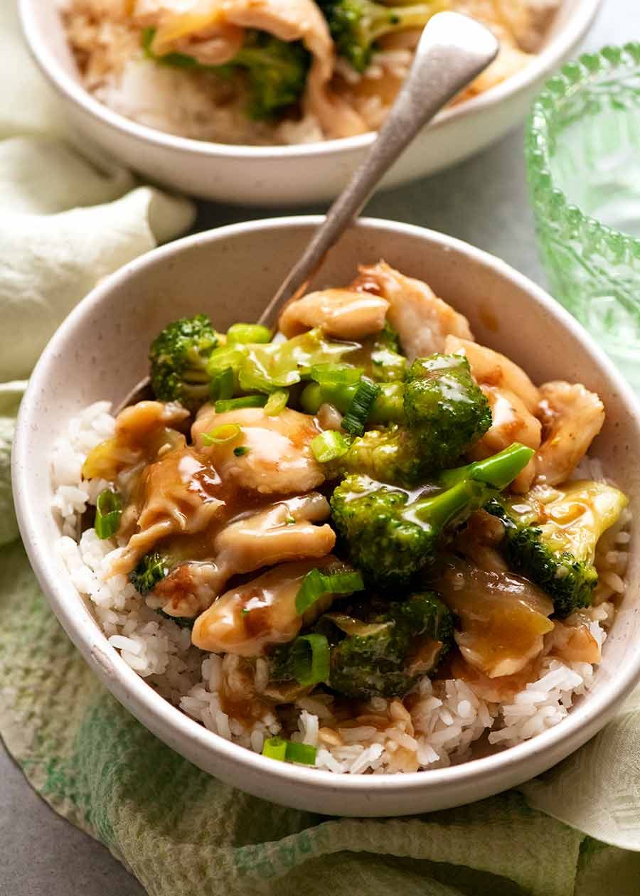 Chicken Broccoli Stir Fry (extra saucy!) - RecipeTin Eats