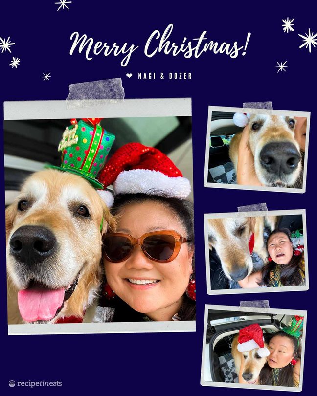 Another dodgy Christmas Selfie…. - RecipeTin Eats