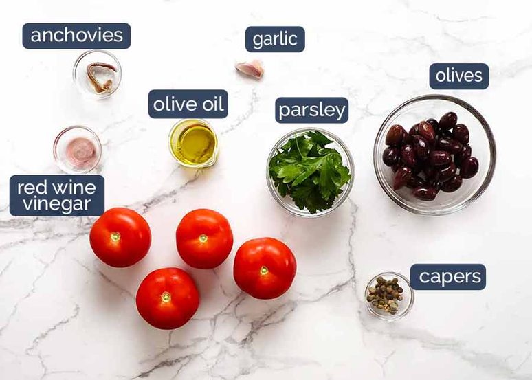 Tomato Salad with Olive Tapenade (very French!) - RecipeTin Eats