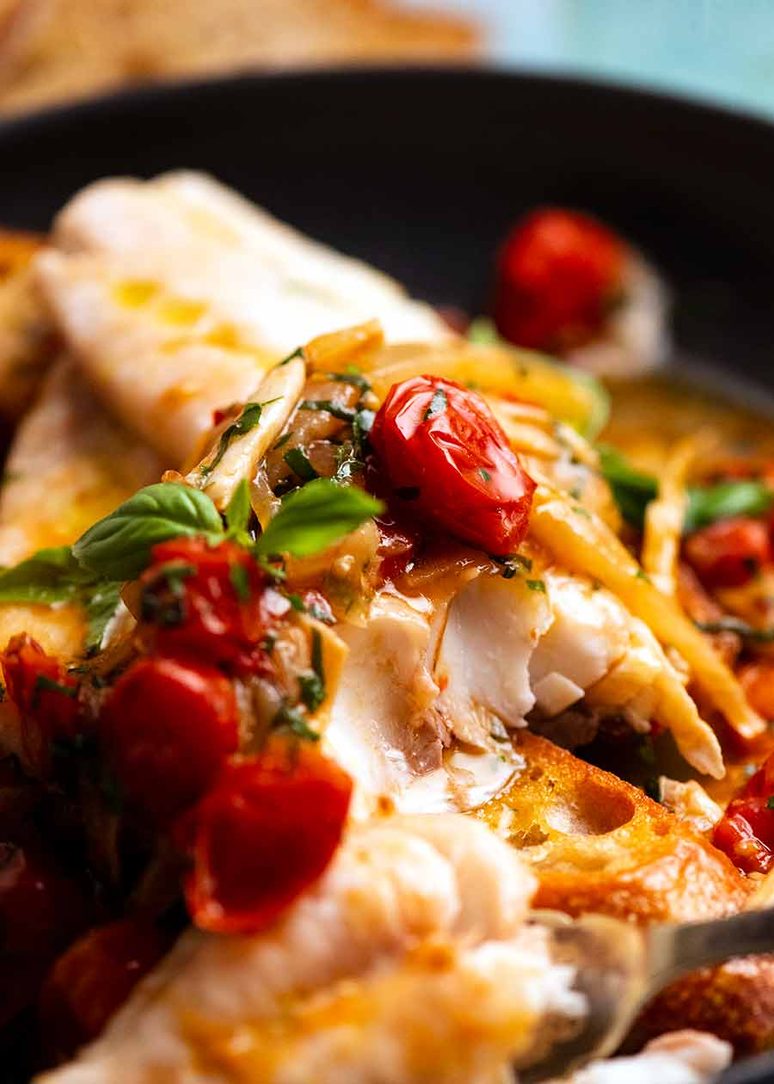 Acqua Pazza - Italian Poached Fish - RecipeTin Eats