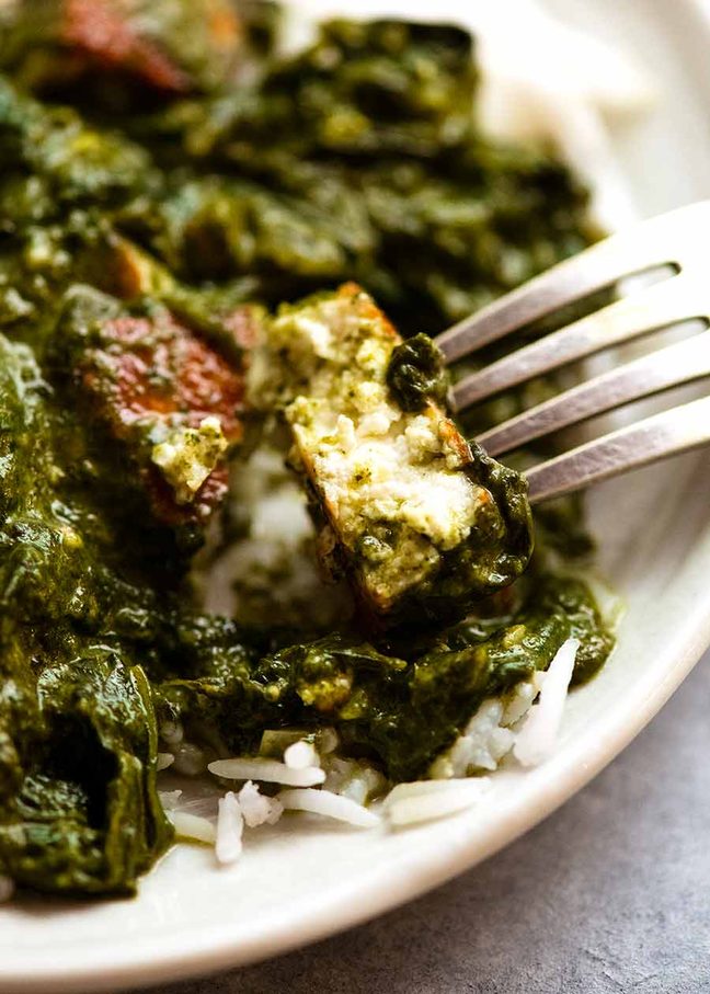 Palak Paneer – Indian Spinach Curry with Cheese - RecipeTin Eats