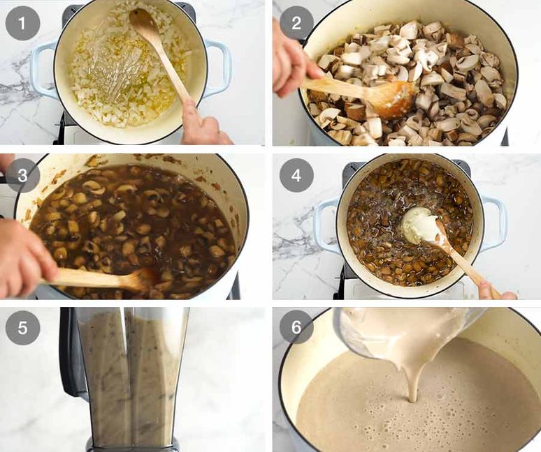 Mushroom Soup - RecipeTin Eats