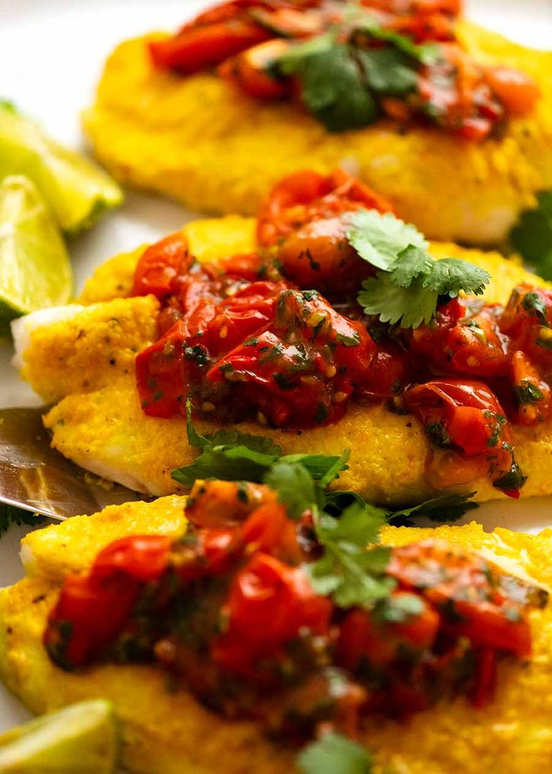 Golden Turmeric Fish (Indonesian) - RecipeTin Eats
