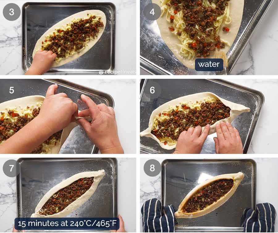 Pide - Turkish Flat Bread / Pizza - RecipeTin Eats