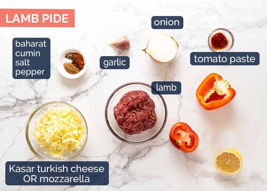 Pide - Turkish Flat Bread / Pizza - RecipeTin Eats