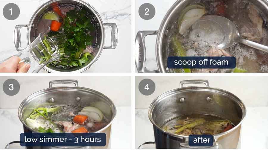 Chicken stock - RecipeTin Eats