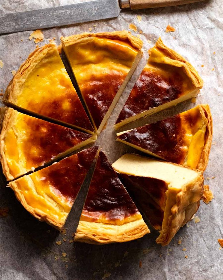 Flan Pâtissier (French Custard Tart) - RecipeTin Eats