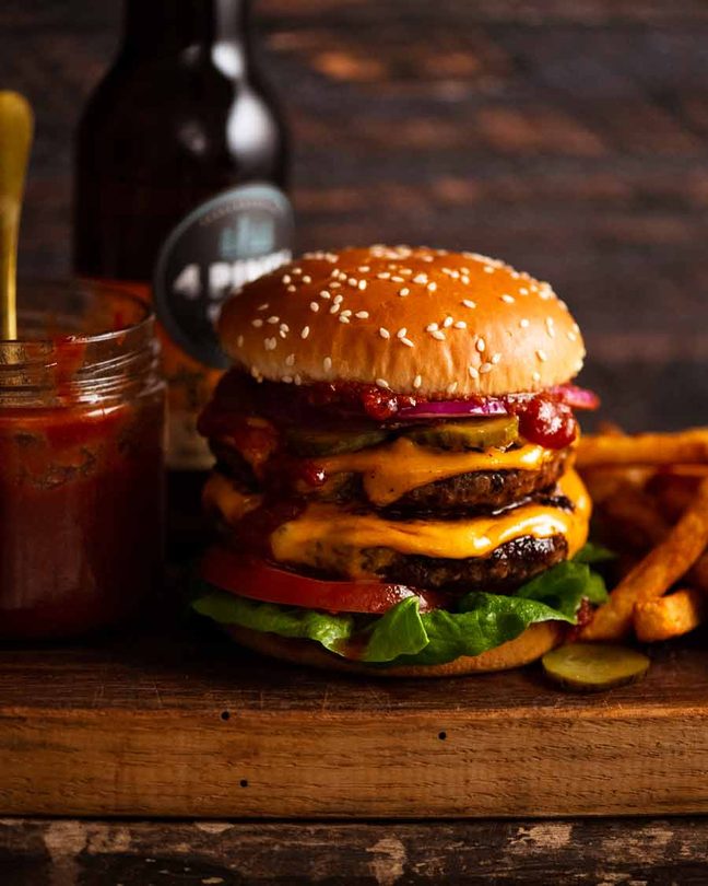 Quick tomato chutney burger sauce - RecipeTin Eats