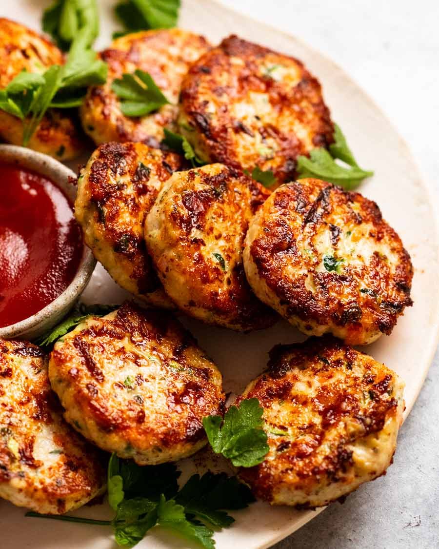 Chicken Rissoles (chicken patties!) - RecipeTin Eats