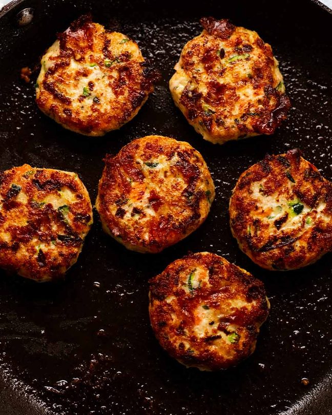 Chicken Rissoles (chicken patties!) - RecipeTin Eats
