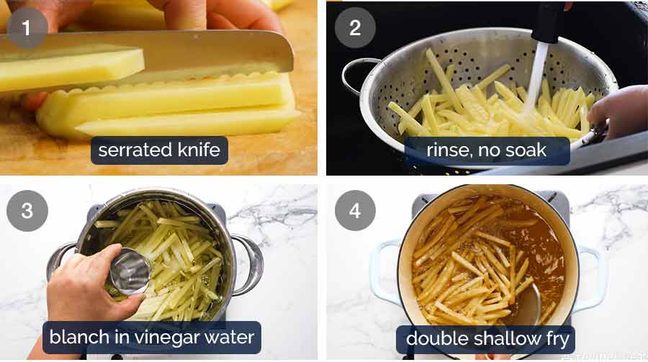 Perfect Crispy French fries - RecipeTin Eats