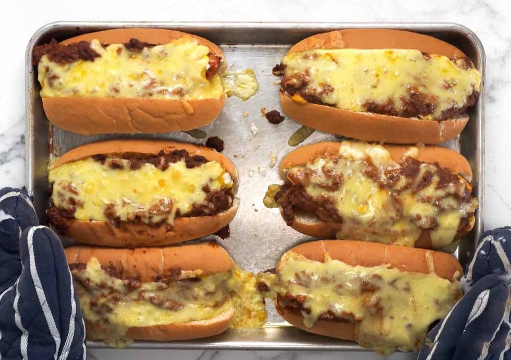 Chili dogs - RecipeTin Eats