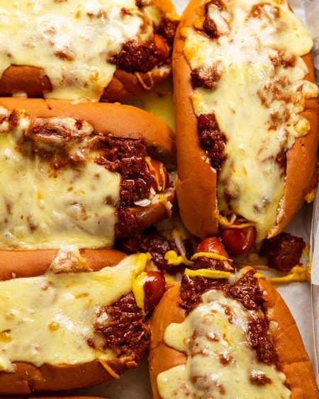 Chili dogs - RecipeTin Eats