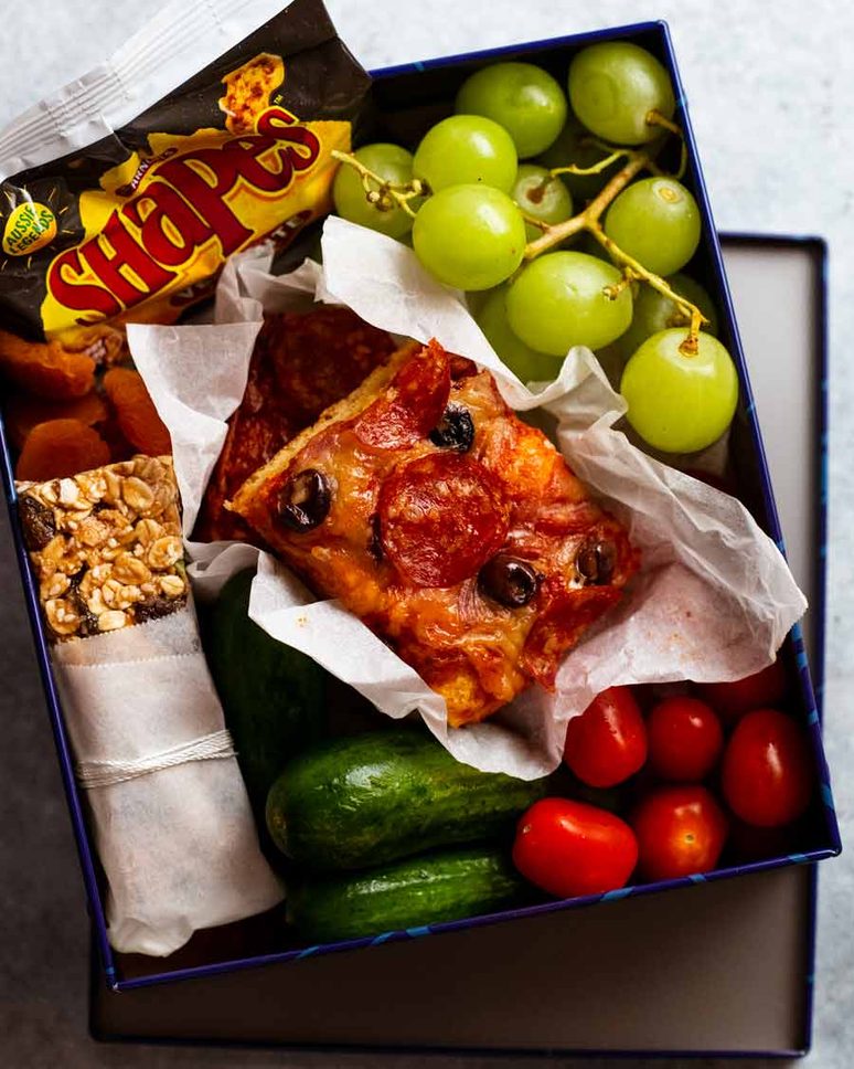 Lunchbox Pizza Bread (easy) - RecipeTin Eats