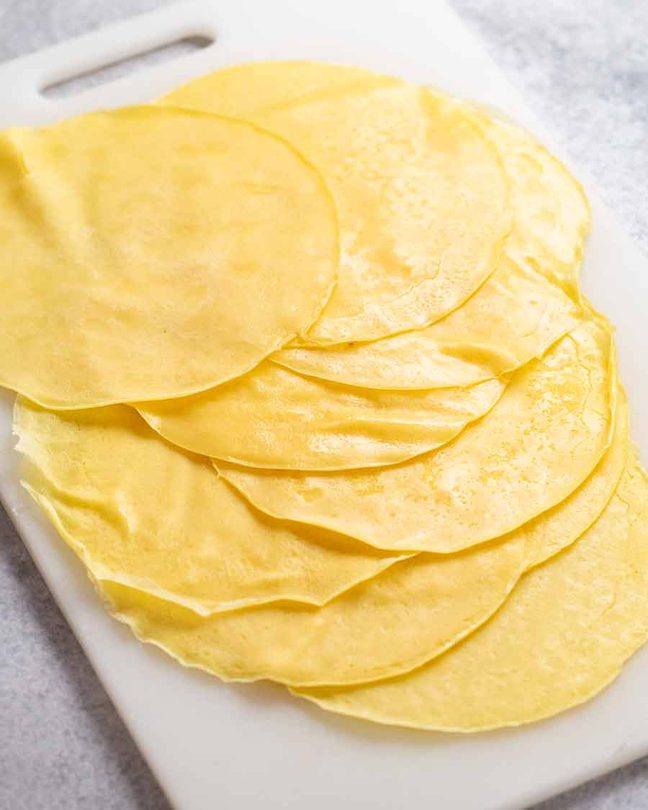 Mango pancakes - RecipeTin Eats