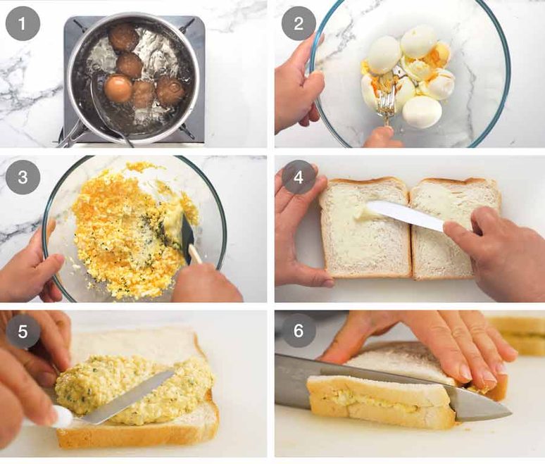 Egg sandwich - RecipeTin Eats