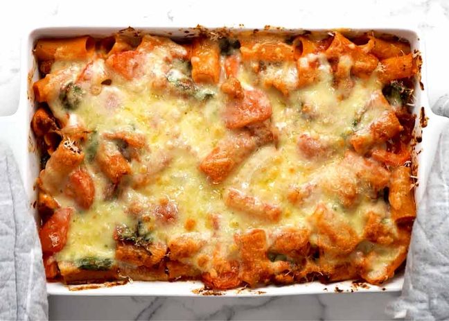 Chicken pasta bake - RecipeTin Eats