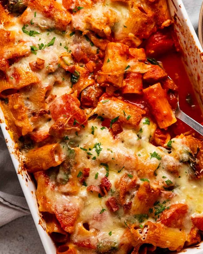 Chicken pasta bake - RecipeTin Eats