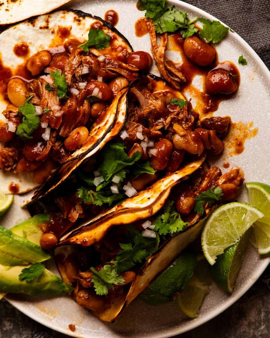 Mexican Chipotle Pork & Beans - RecipeTin Eats